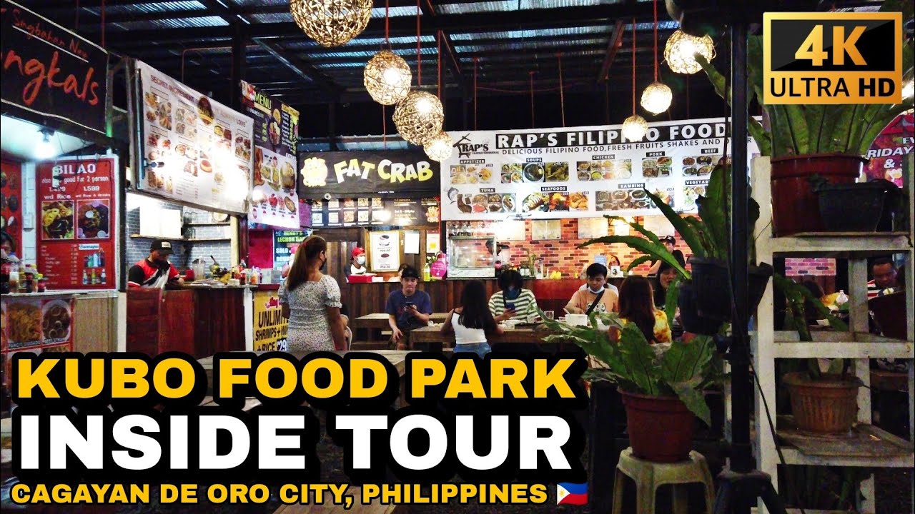 UPTOWN KUBO FOOD PARK IN CAGAYAN DE ORO CITY, PHILIPPINES | WALKING ...