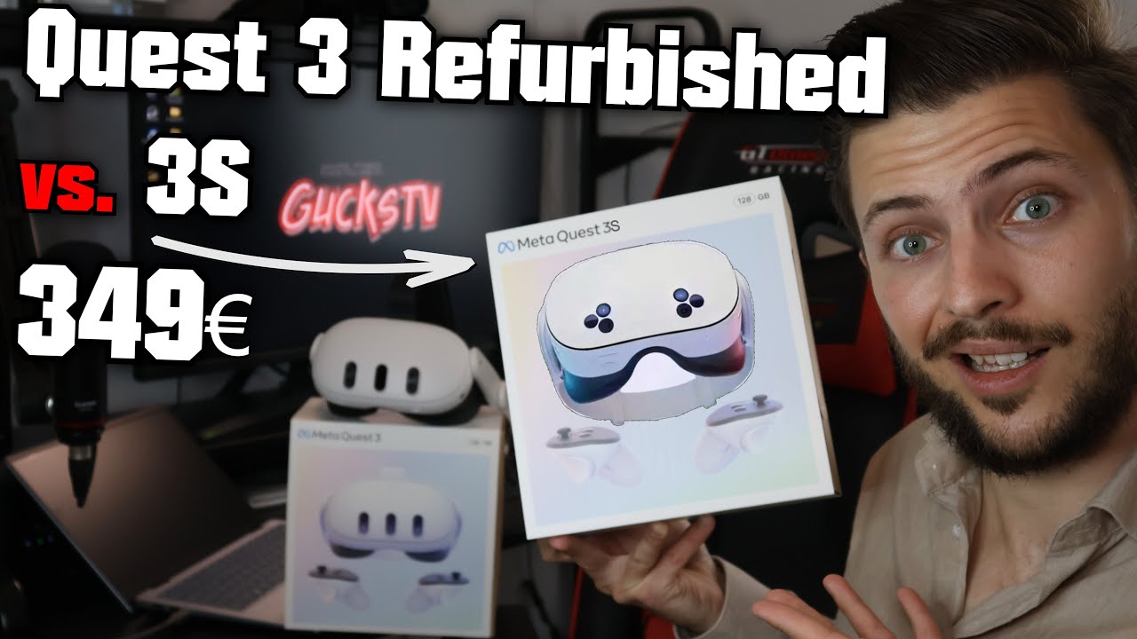 Quest 3 Refurbished vs. 3S für 349€ 🤔 Meta Connect & Kiwi Design ...