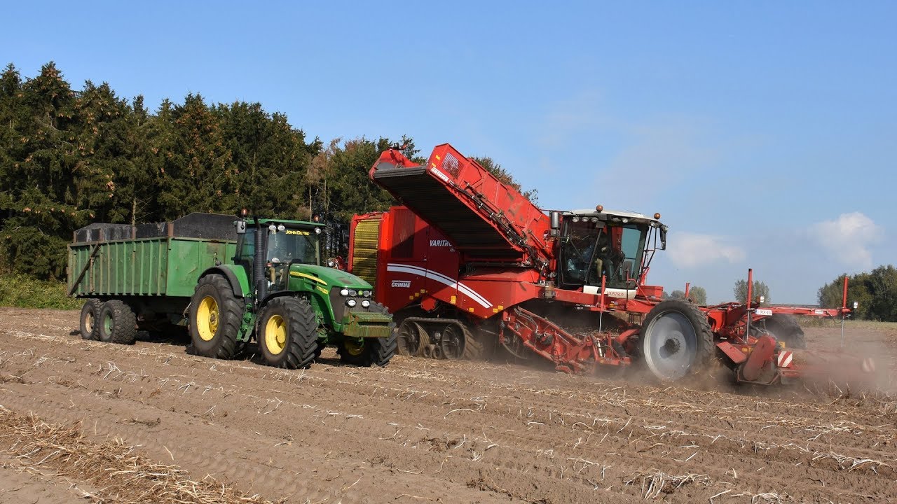 Grimme Varitron 470 - Arko nv - aardappelen rooien - YouTube
