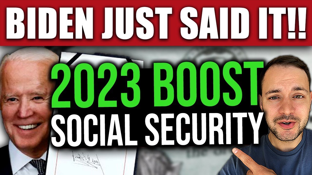BIDEN JUST SAID IT!!! BOOST to Social Security & Medicare… SSI SSDI SSA ...