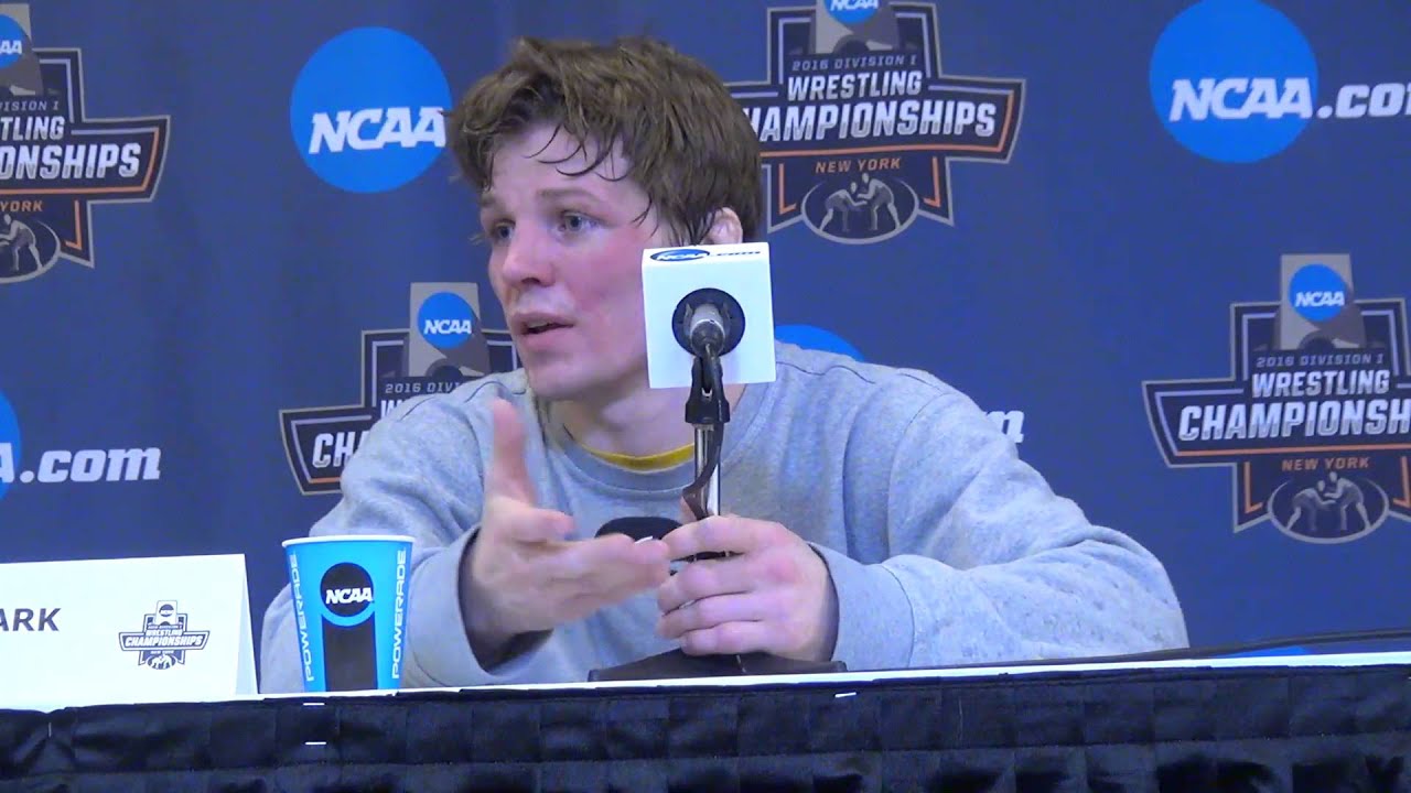 Cory Clark (Iowa) 133 lbs. semis win at 2016 NCAAs - YouTube