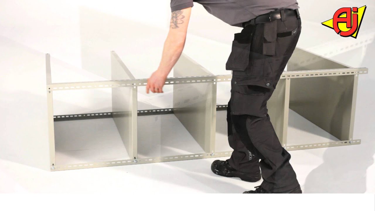 Universal shelf base section - assembly - YouTube