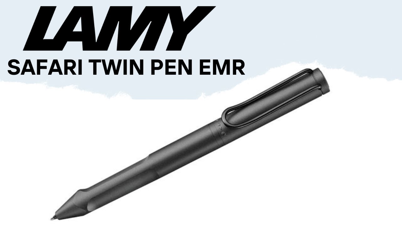 Basic Functions: LAMY Safari Twin Pen EMR - YouTube