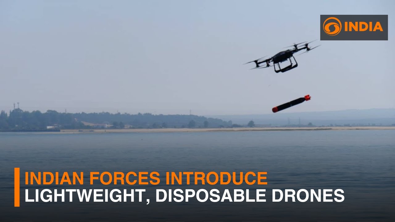 Indian Forces Introduce Lightweight, Disposable Drones to Bolster ...