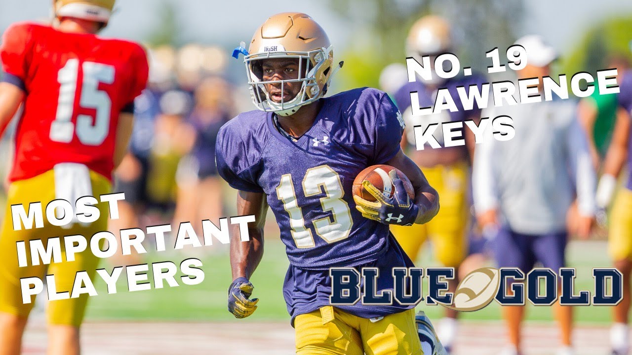 Notre Dame's 25 Most Important Players: No. 19, Lawrence Keys III - YouTube