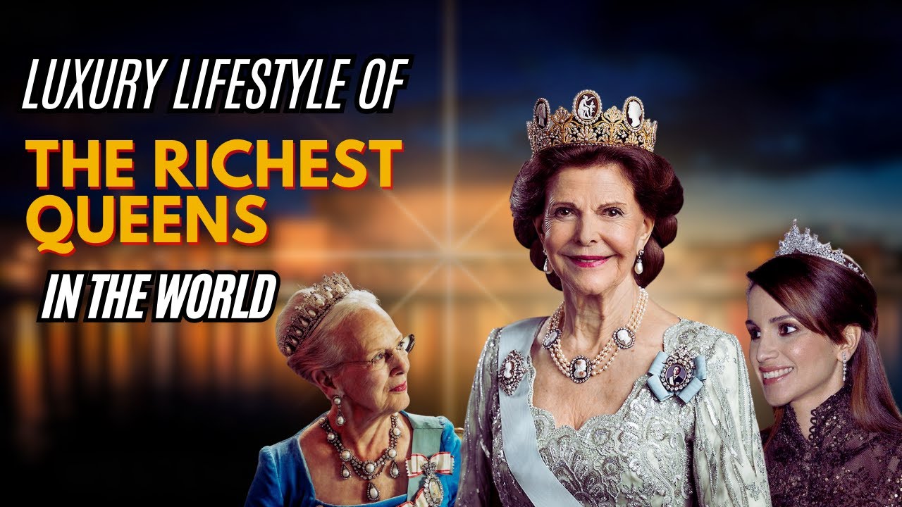 Luxury lifestyle of The Richest Queens In the World - YouTube