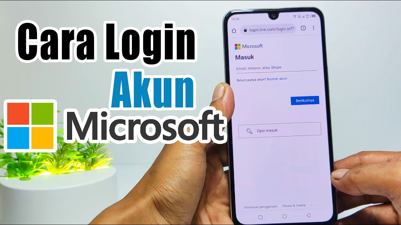 Cara Login Microsoft Di Hp Android - YouTube