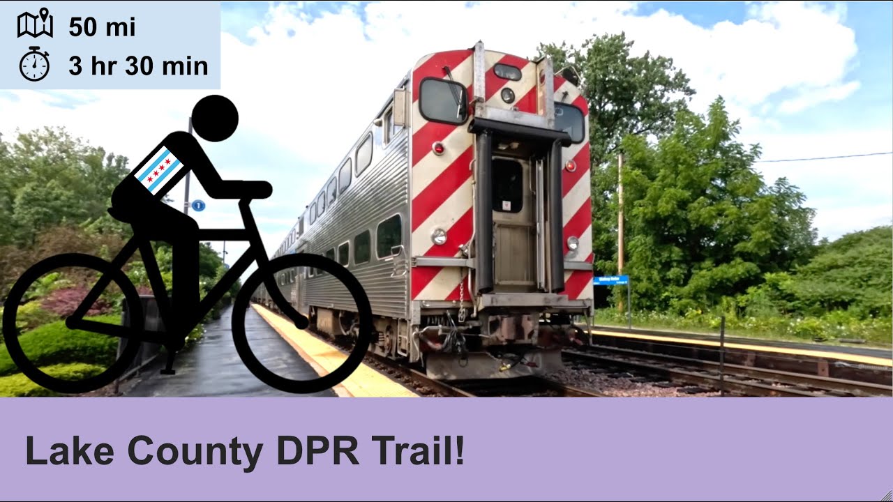 Biking the Entire Length of Lake County, Illinois (Des Plaines River ...