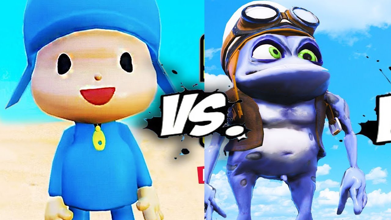 crazy frog vs pocoyo - YouTube