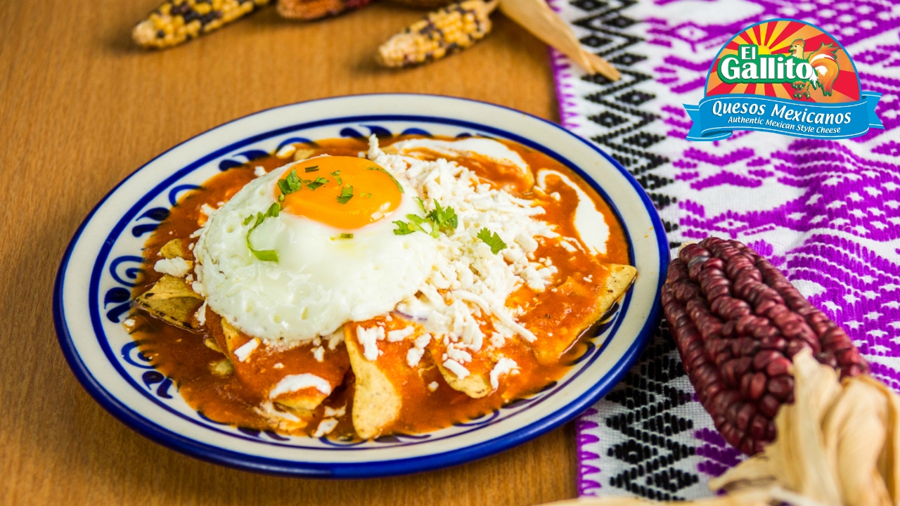 Chilaquiles Rojos Con Huevo