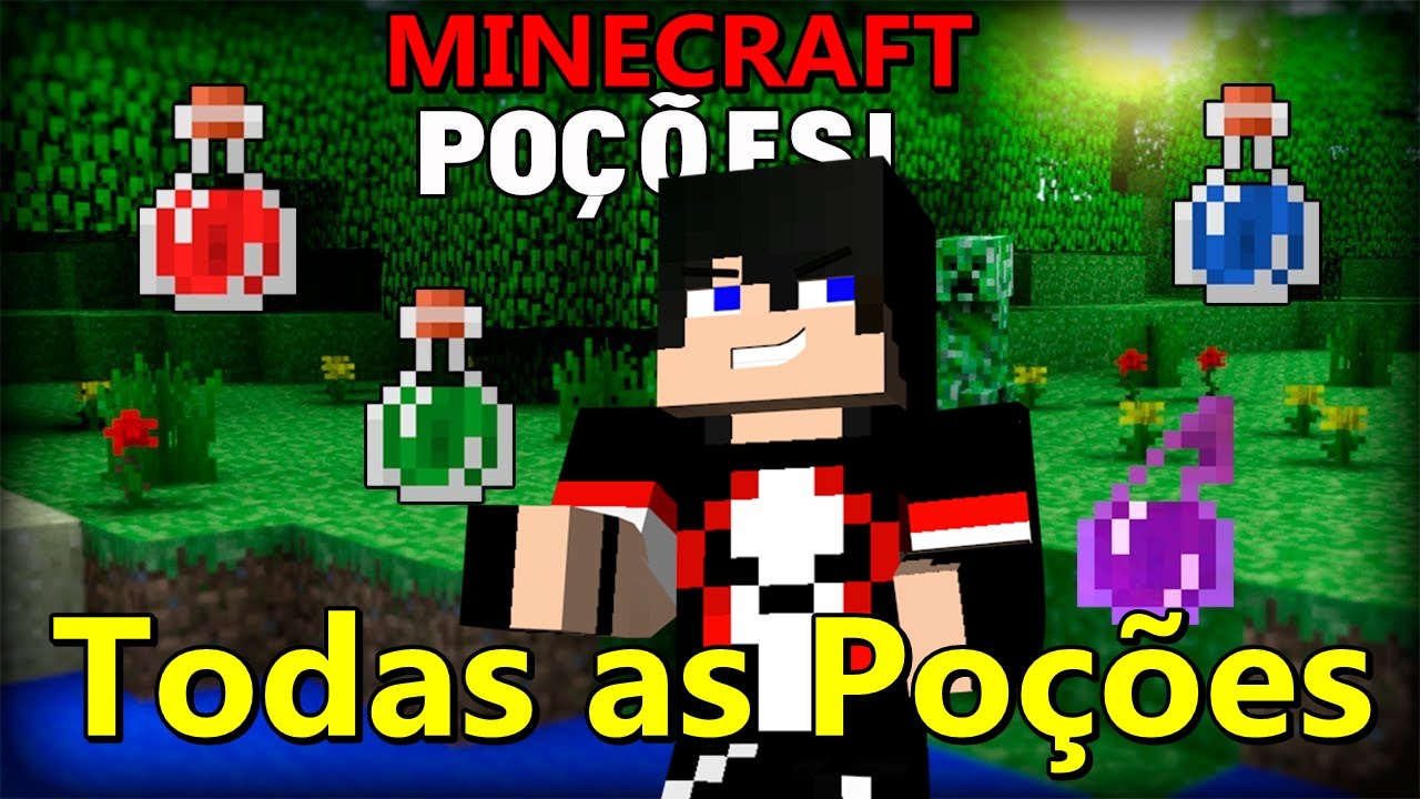Todas as poções do Minecraft - YouTube