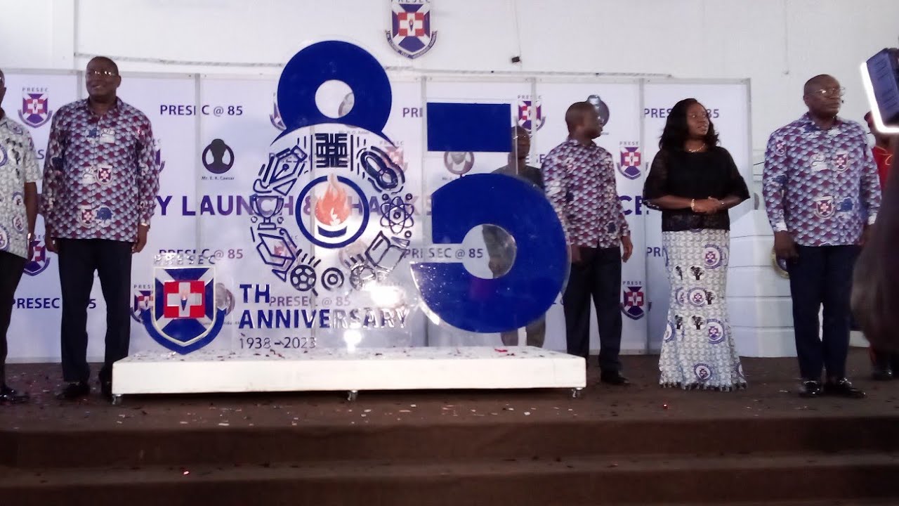 Presec at 85: Dr. Ofori Sarpong & Other Board Members Unvail Official ...
