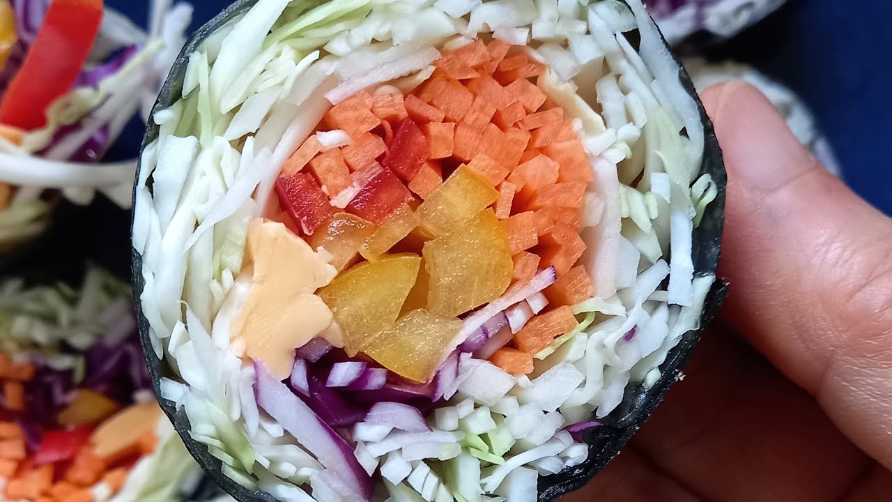 Vegetable Kimbap Kimbap With Rice Paper vegetable-kimbap-kimbap-with-rice-paper
