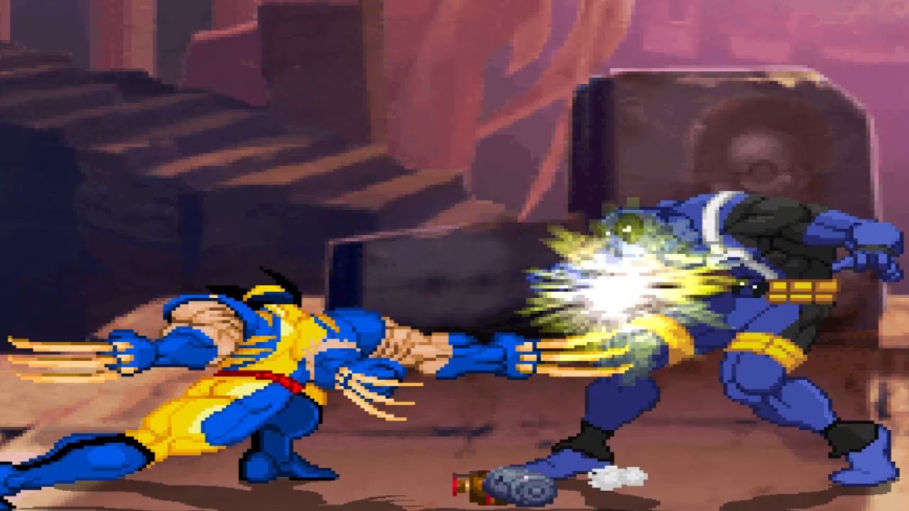 Wolverine vs Deadpool - MUGEN - YouTube