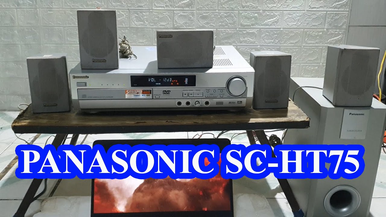 Dàn âm thanh PANASONIC SC-HT75 - YouTube