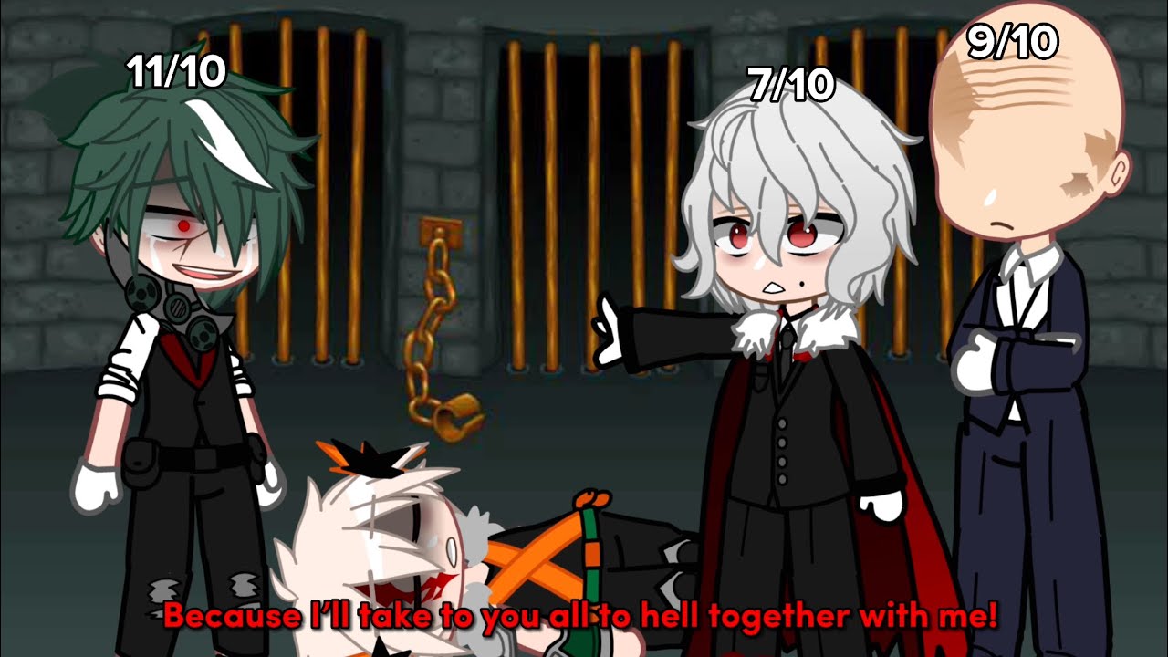 Danger Level ⚠️ | TW | Villain Deku au | gacha club | my au | mha/bnha ...