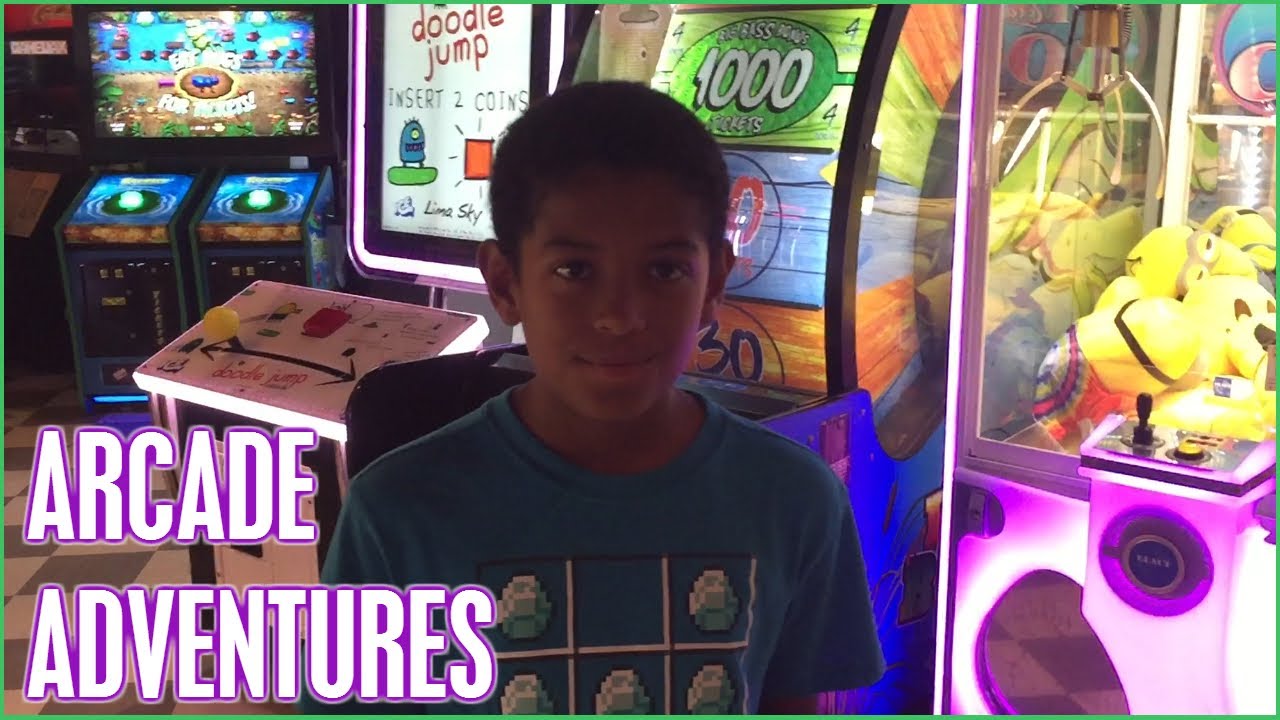 Let's Take A Mini Arcade Adventure And Play Video Games - YouTube