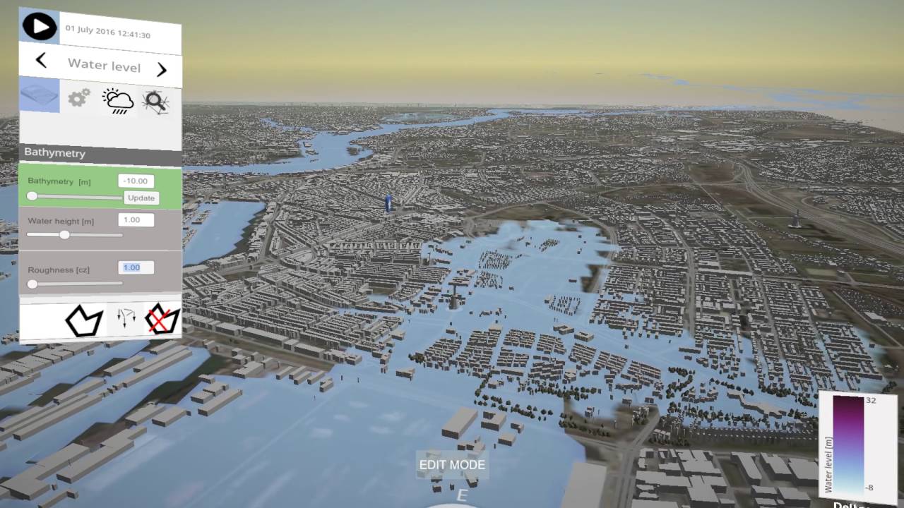 Rotterdam levee intentionally breached - 3D interactive modelling using ...