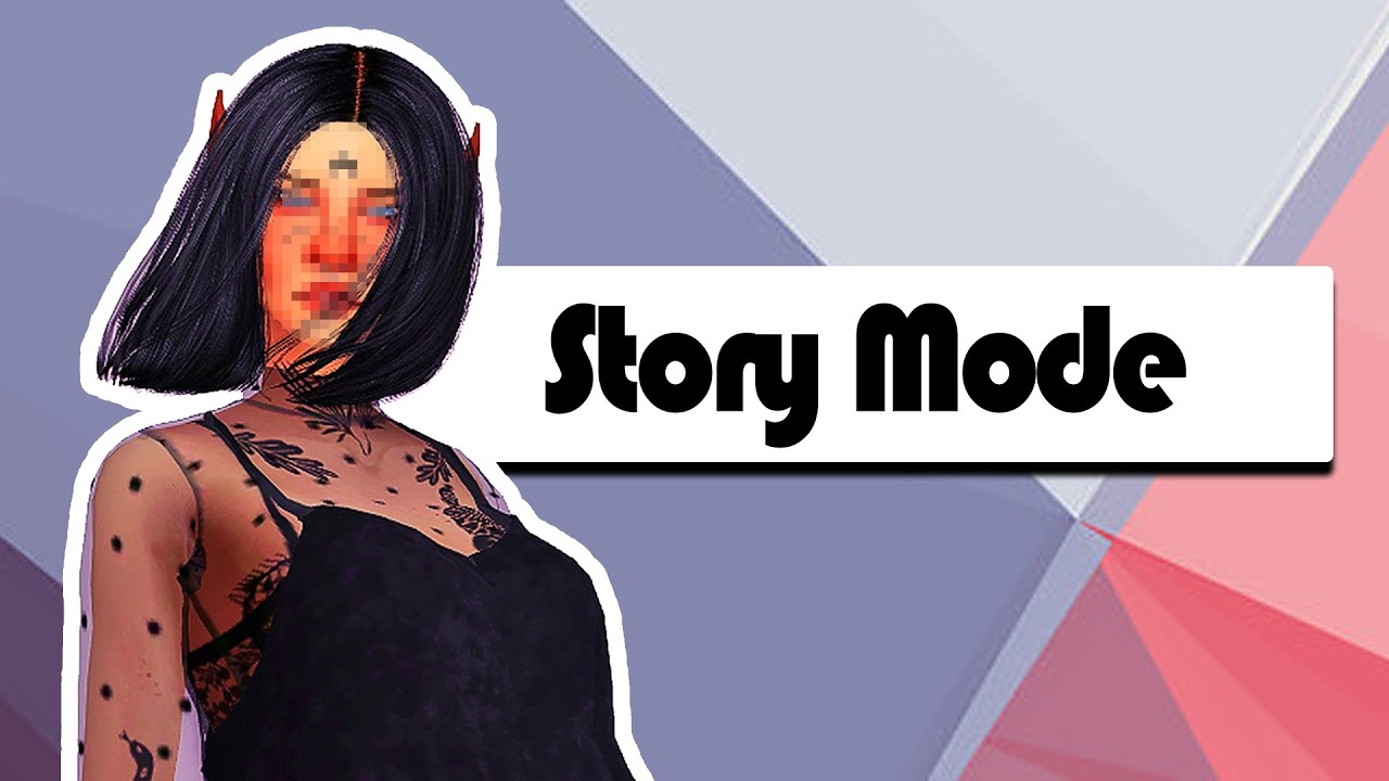 STORY MODE CREATES MY SIM | SIMS 4 CREATE A SIM - YouTube