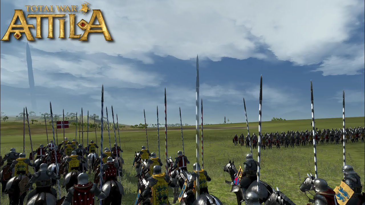 Total War Attila | 1212AD Mod | Kingdom of Denmark vs Teutonic Order ...