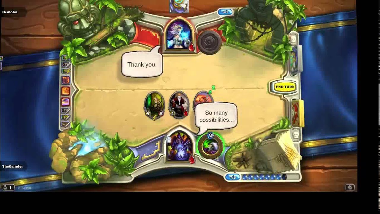 Hearthstone: Karma vs emote spammer - YouTube