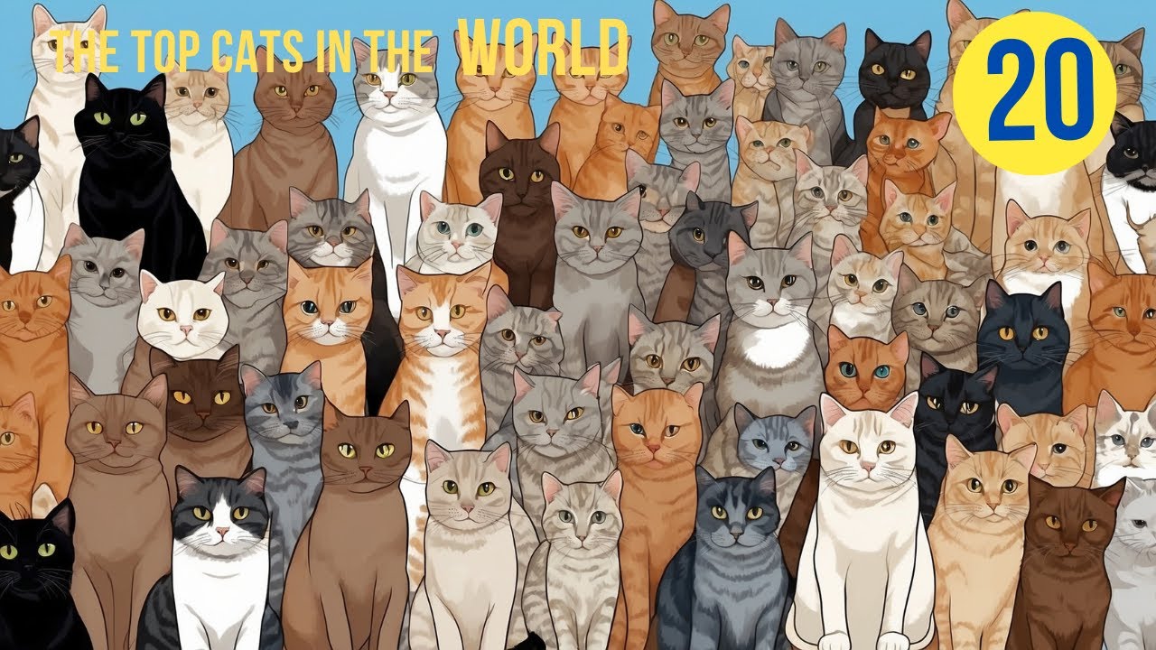 Top 20 Most Popular Cat Breeds | Discover the World’s Favorite Felines ...