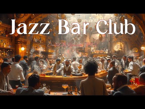 Classic Tunes In  Vibrant Club Atmosphere🎷Swing Jazz Bar Nights🍸[Jazz,Swing Jazz,Jazz Club,Jazz Bar]