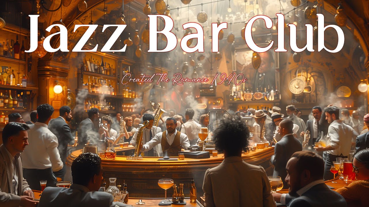 Classic Tunes In Vibrant Club Atmosphere🎷Swing Jazz Bar Nights🍸[Jazz ...