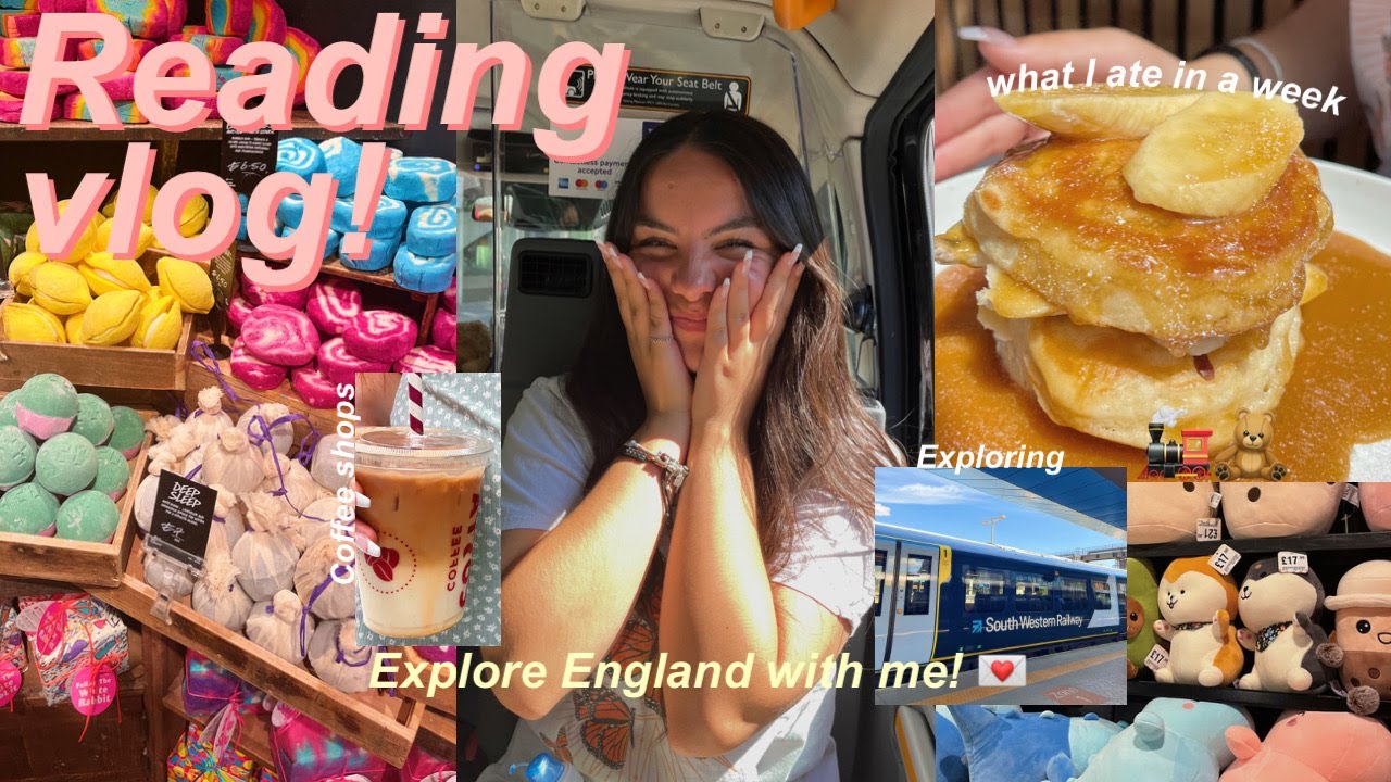 READING UK VLOG! *EXPLORE ENGLAND WITH ME* SHOPPING, WHAT I ATE ...