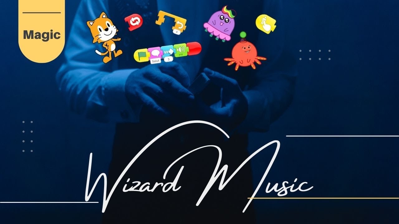 ScratchJr Coding The Wizard with Fun Music - YouTube