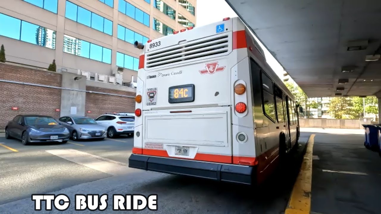 TTC Route 84 Bus Ride From Pioneer Village Station To Sheppard-Yonge ...