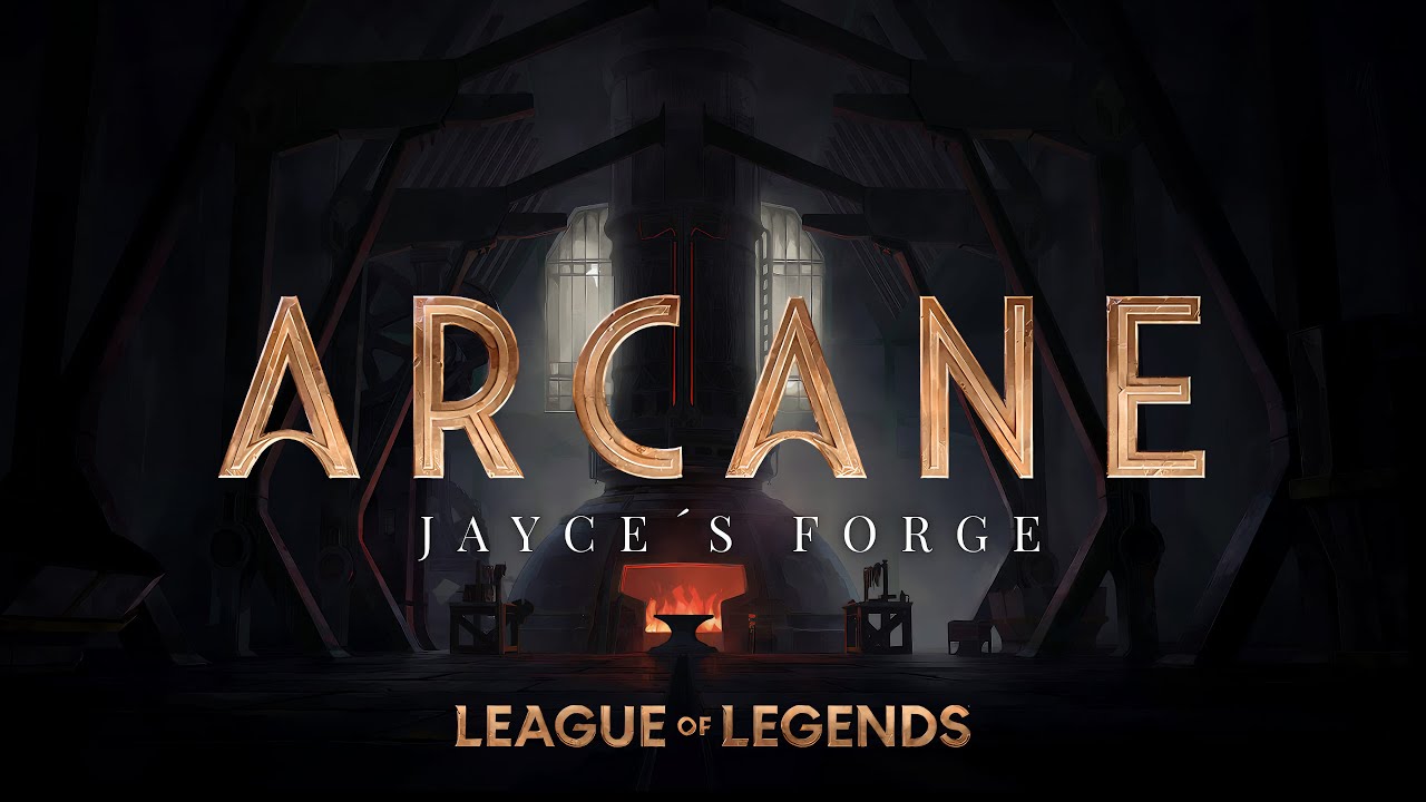 Jayce’s Forge - Forging Hextech I ARCANE Ambience and Cinematics ...