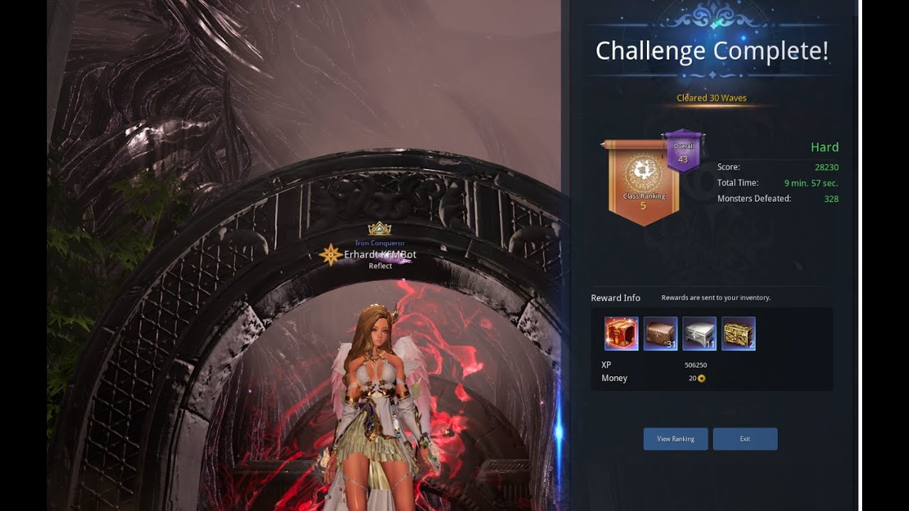 BnS - Fire KFM Floor 30 Sanctum of Masters Clear - YouTube