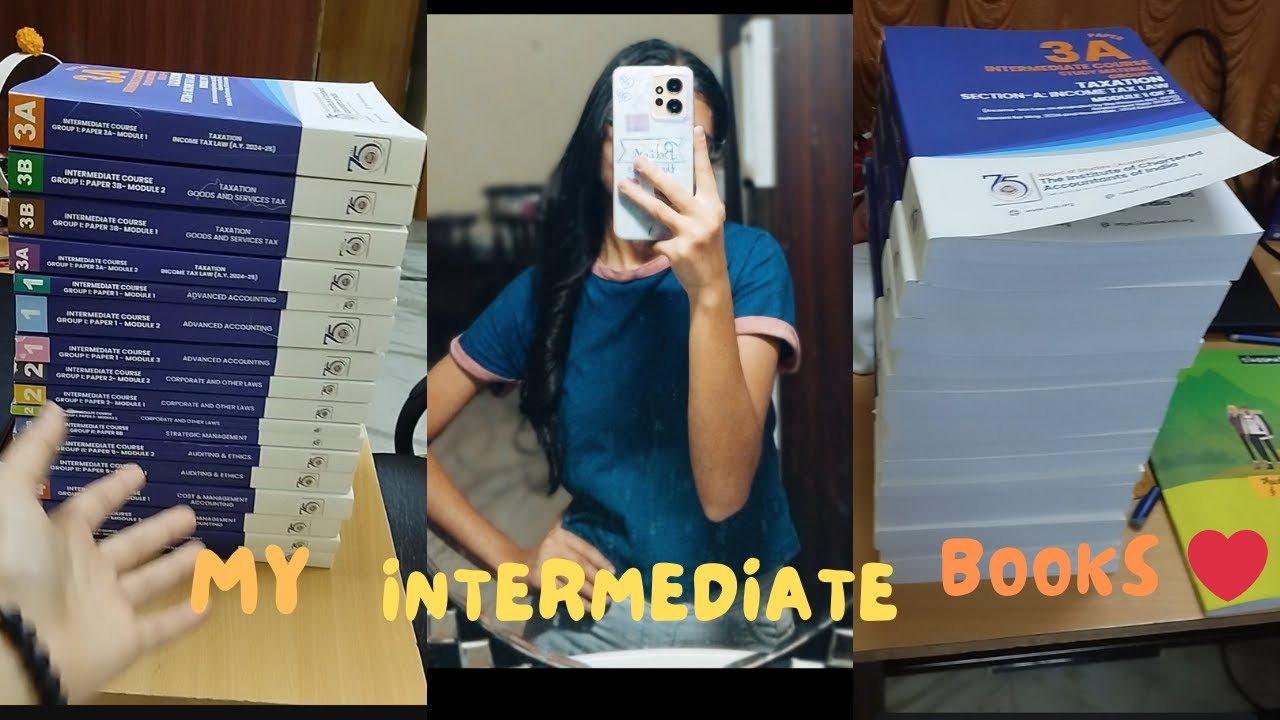 CA Intermediate Nov24 BOOKS💙 - YouTube