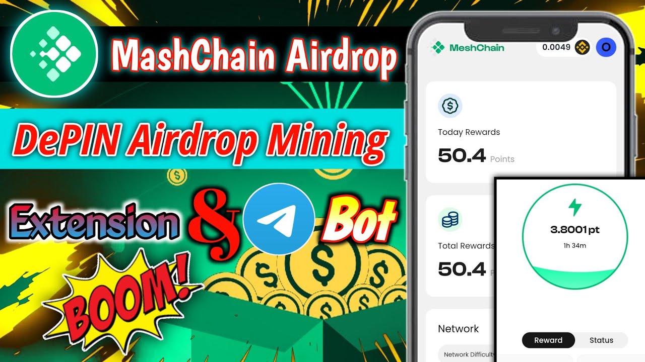 MashChain Mining Airdrop - New DePIN Airdrop - Crypto Mining Airdrop ...