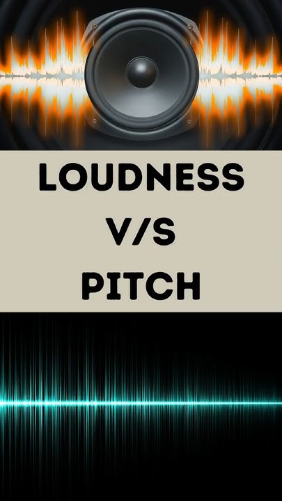 Loudness and Pitch Class 8 | Science | Physics | Shorts | DREAM BIG ...