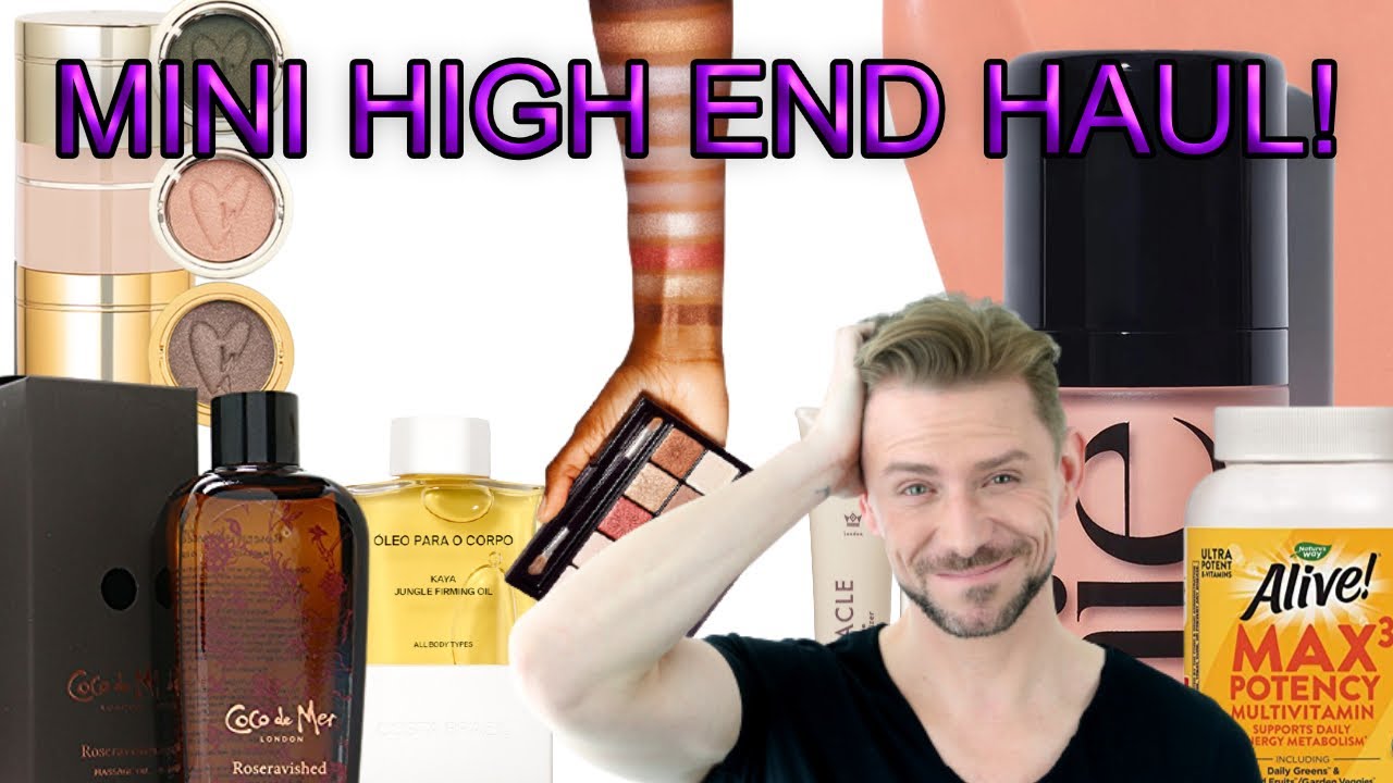 MINI HIGH END HAUL! BRAND NEWS GOODIES! - YouTube
