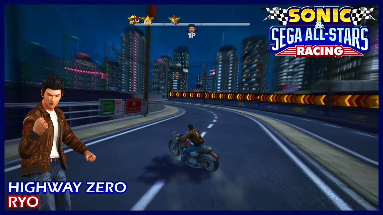 Sonic & SEGA All Stars Racing | Highway Zero | Ryo - YouTube