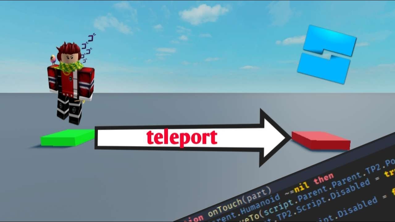 Roblox Studio สอนทำระบบ Teleport [ละเอียดยิบ] - YouTube