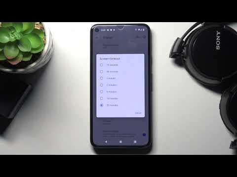 How to Change Screen Timeout in GOOGLE Pixel 5 – Adjust Display Settings - YouTube