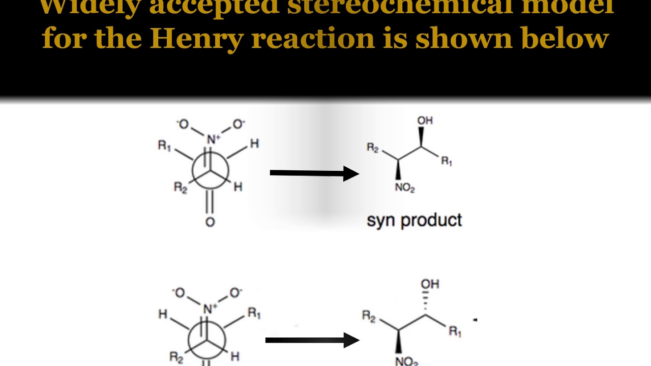 Henry Reaction or Nitro Aldol Reaction (Vol I) - YouTube
