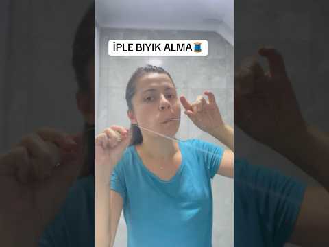 İple bıyık alma🧵 #keşfet #reklam #bakım #güzellik