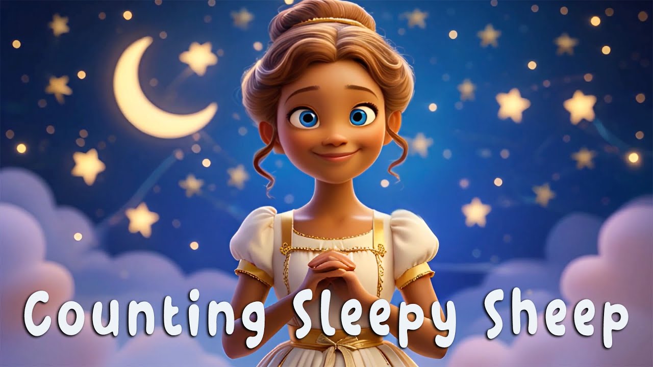 Counting Sleepy Sheep | Bedtime Lullaby - YouTube