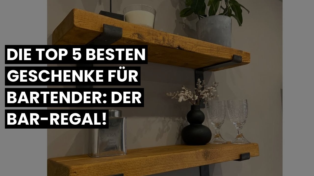 【BAR REGAL】Die Top 5 besten Geschenke für Bartender: Der Bar-Regal! 🥇 ...