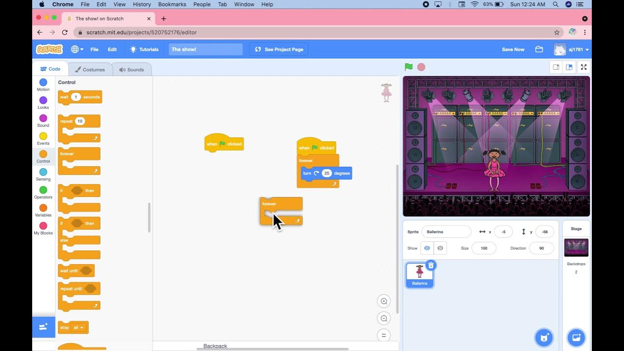 How to turn your character in scratch! - YouTube