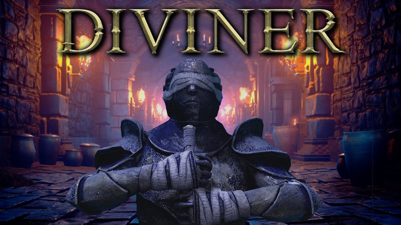 A Dark Dungeon Crawling RPG That Has Me Very Excited! - DIVINER - YouTube