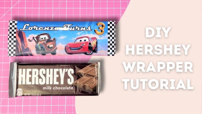Hershey Candy Bar Wrapper Template