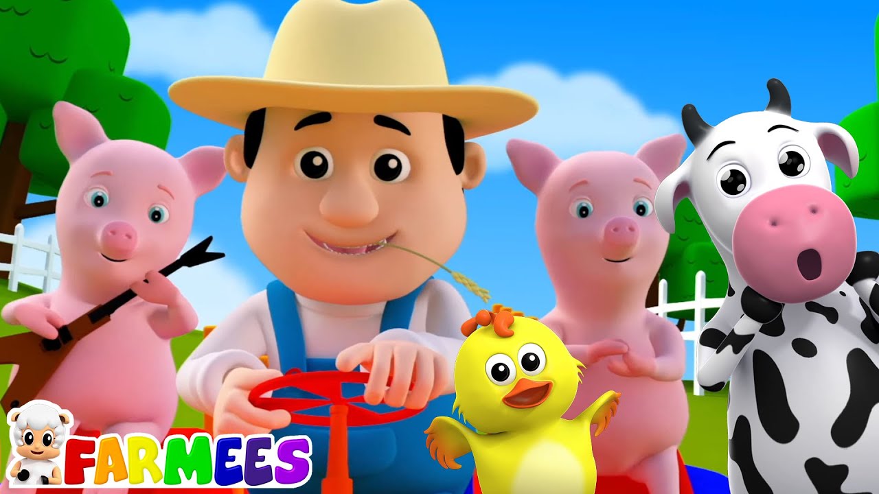 Canção Da Velha Fazenda Do Macdonald Rima Infantil Para Crianças - YouTube