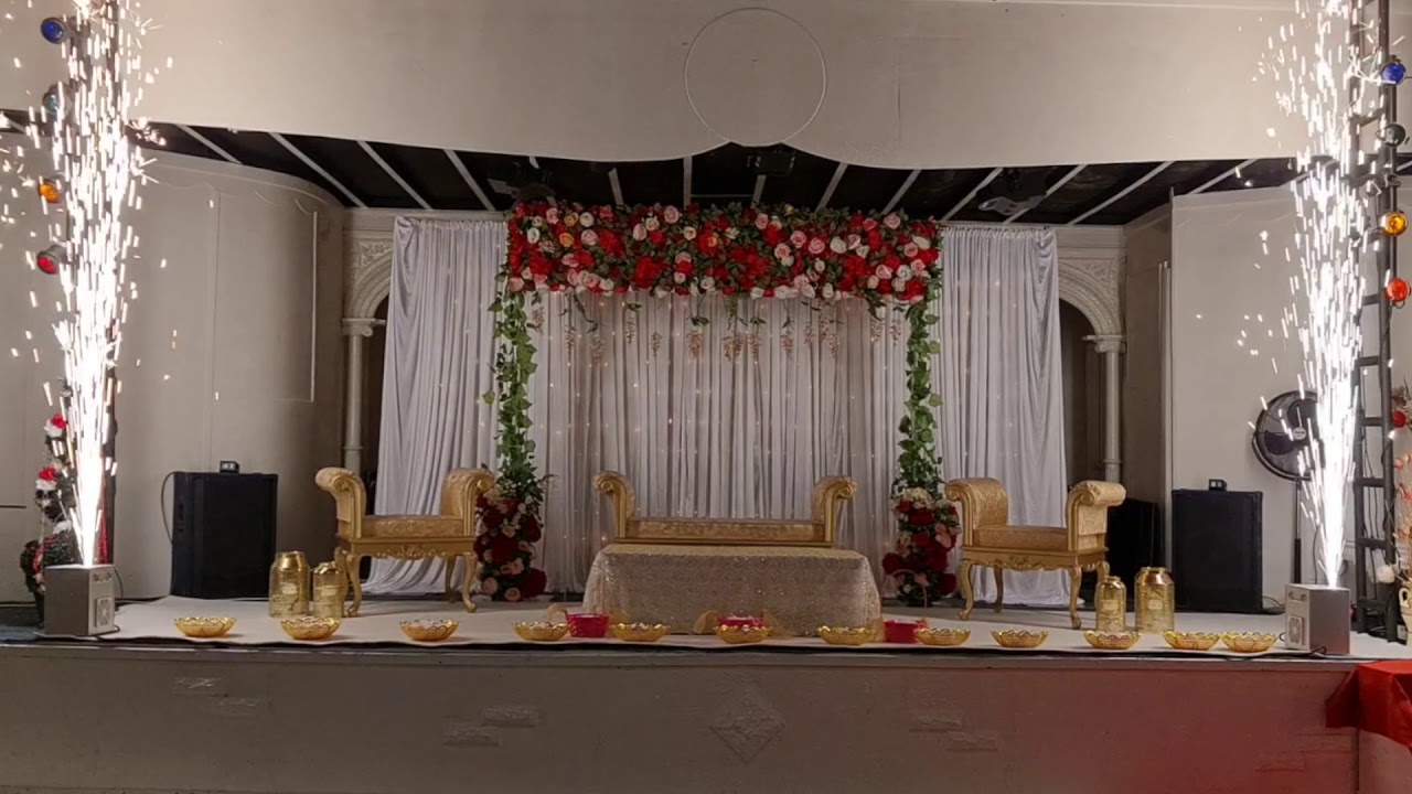 Asian Wedding Indoor Fireworks - YouTube