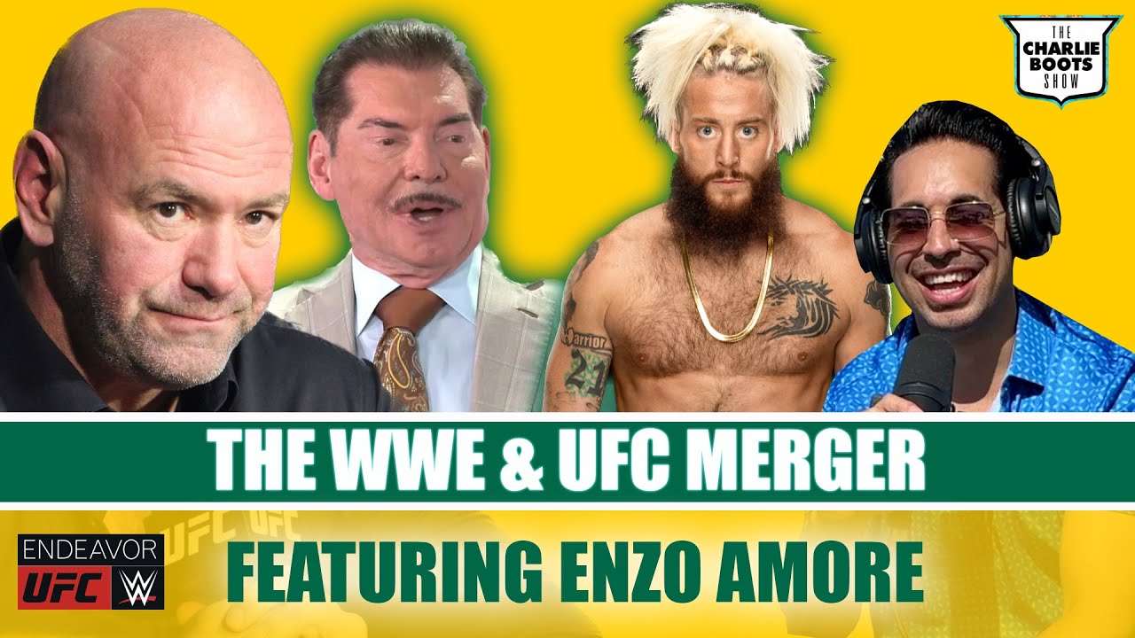 UFC & WWE Merger 🤯 with Enzo Amore - YouTube